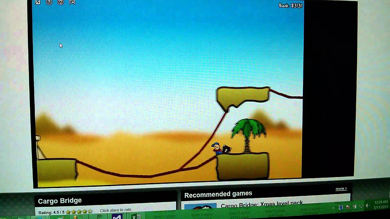 cargo bridge level 22 score $3131 - YouTube