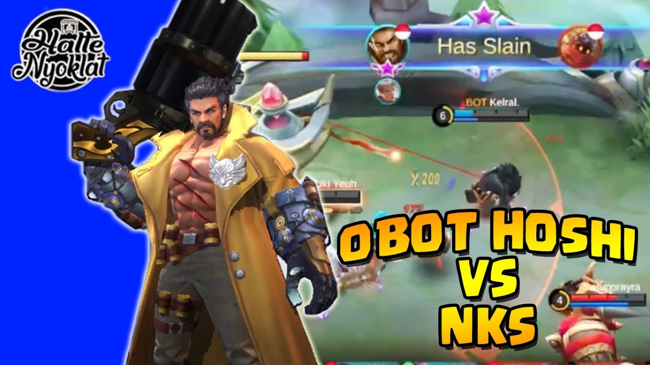 Halte Nyoklat turnamen MLBB season 9 obot hoshi vs nks - YouTube