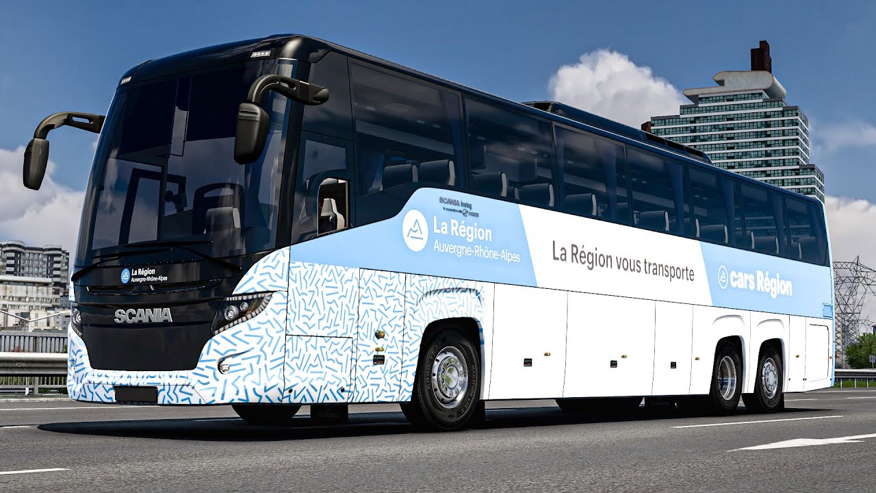 Scania Touring HD | ETS2 1.46 Bus mods - YouTube