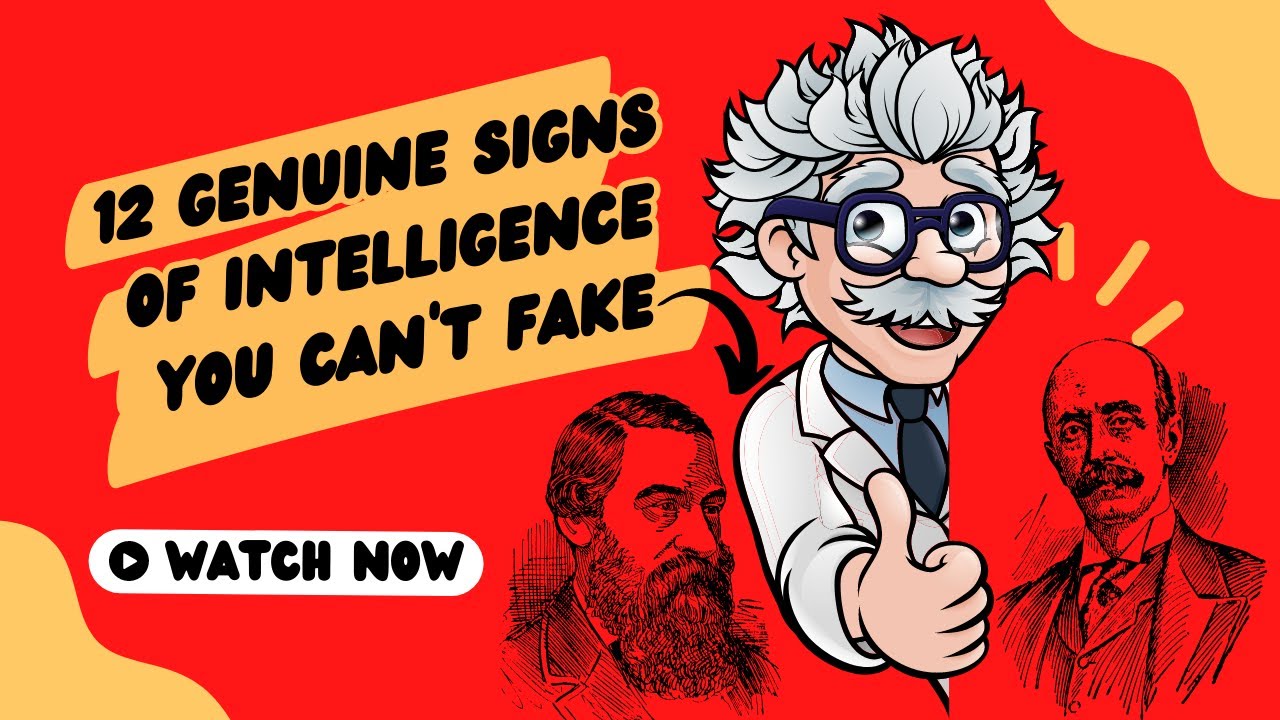 12 Genuine Signs of Intelligence You Can't Fake - Do All Brainy - YouTube