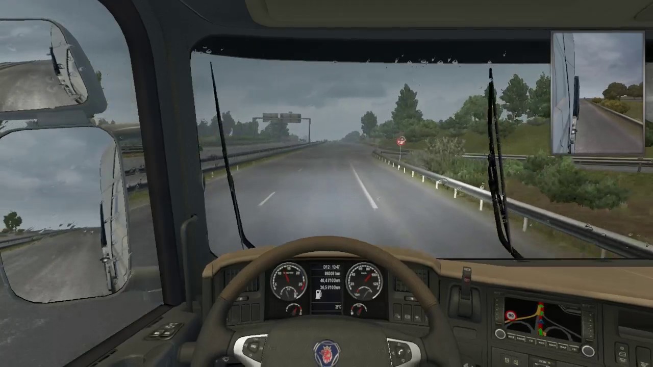 ETS 2 La chronique du routier #3 nouveau DLc accident sur la route ...