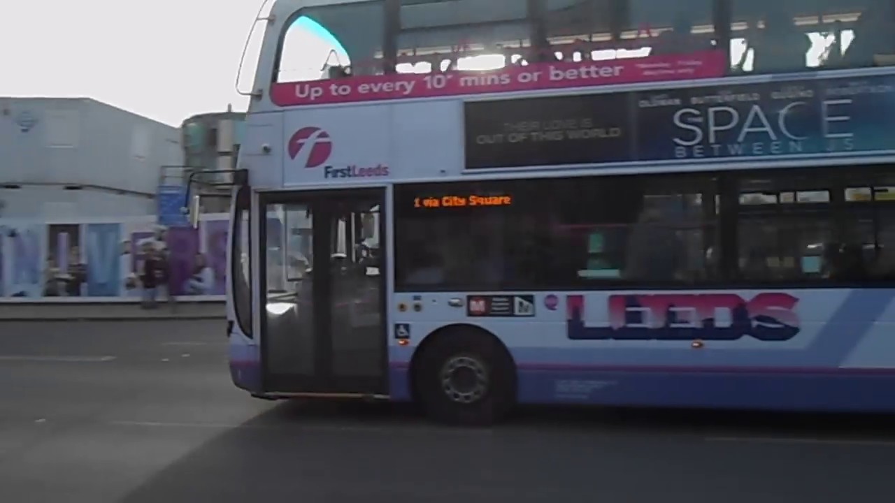 First buses going through Leeds on 24th February 2017 - YouTube