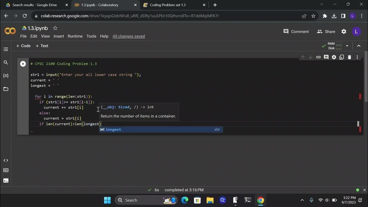 CPSC 2100 Coding Problem 1.3 - Landyn Sholar - YouTube