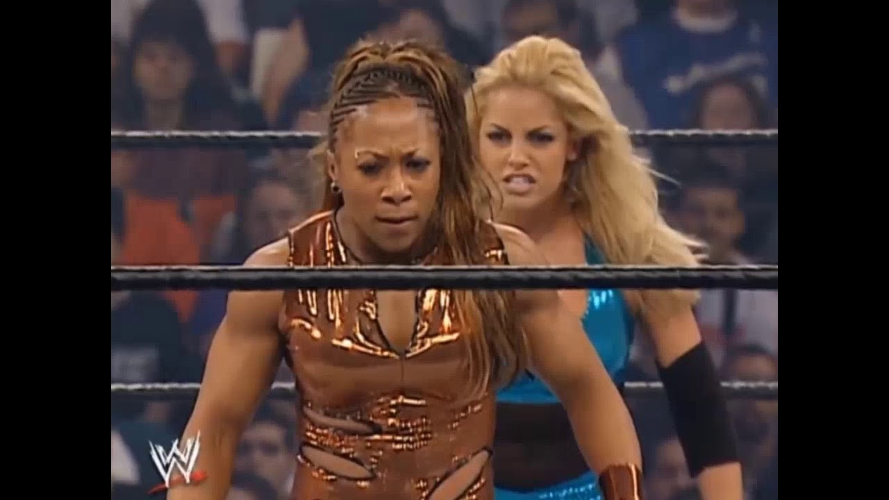 Trish Stratus vs. Jazz vs. Victoria vs. Jacqueline (WrestleReward ...