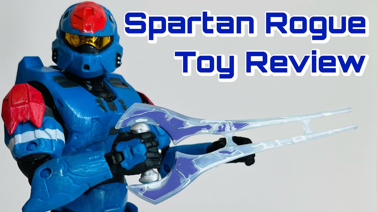 Halo Spartan Collection: Spartan Rogue Toy Review - YouTube