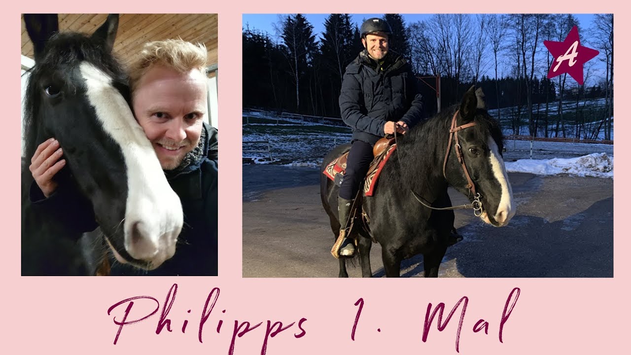 RUNTERFALLEN? I Philipp lernt reiten I 1. Mal auf dem Pferd I Er traut ...