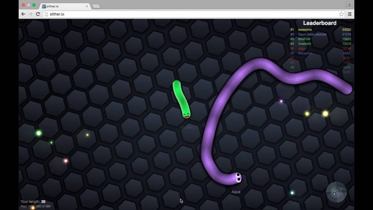 Slither Gameplay - YouTube