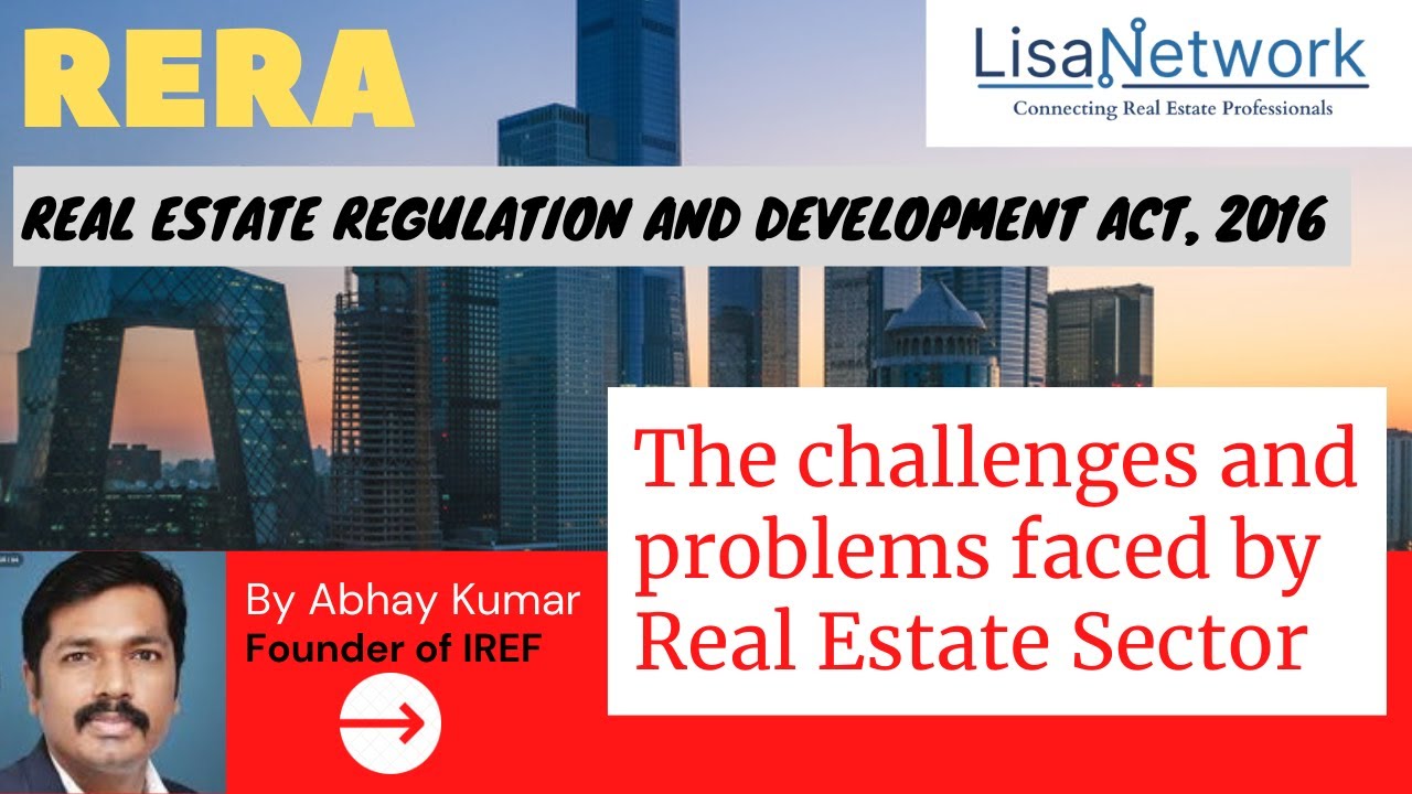 The Challenges and Problems faced by Real Estate Sector. - YouTube