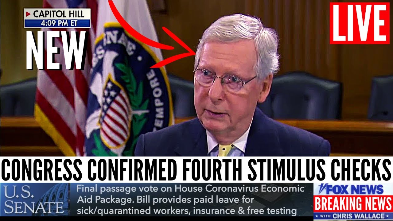 Fourth Stimulus Check Update April 27 | Congress JUST Confirmed $1,400 ...