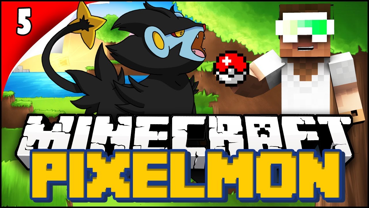 Minecraft Pixelmon - EP5 - Luxray - YouTube