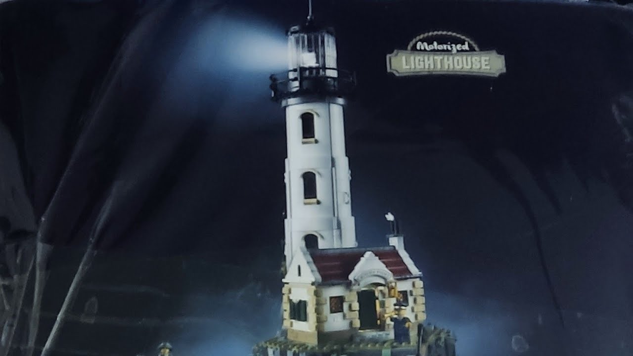 lighthouse blocks speed building - YouTube