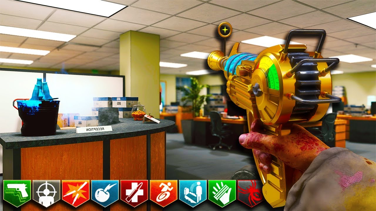 "THE OFFICE" sur CALL OF DUTY ZOMBIES ! 📜 | Custom Zombie #205 - YouTube