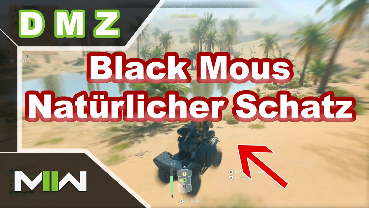 DMZ & Warzone - Natürlicher Schatz Black Mous - Lösung - YouTube