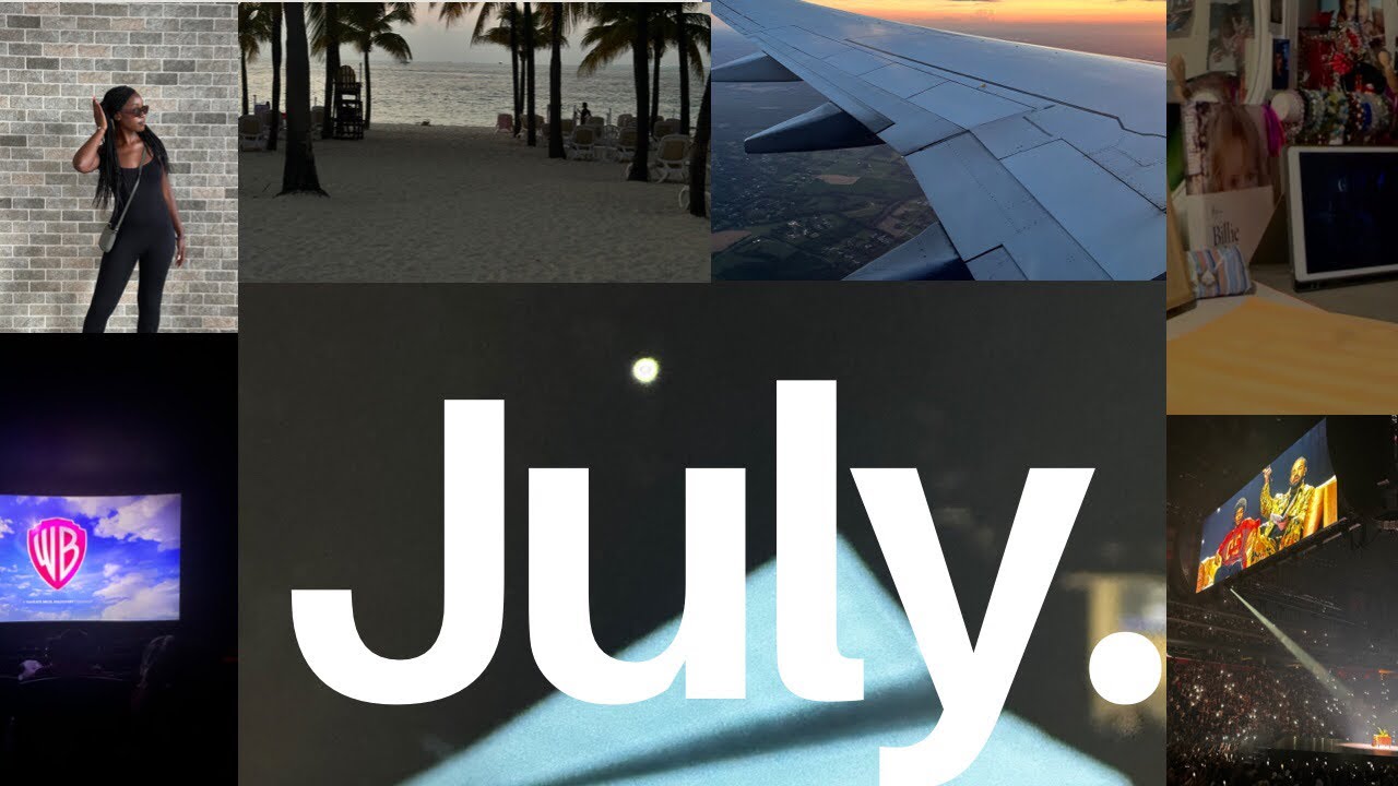 July recap! - YouTube