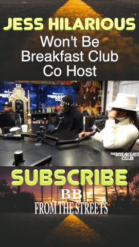 Jess Hilarious Breakfast Club Co Host - YouTube