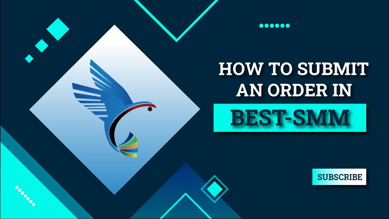 How To Submit An Order In Best SMM | Tutorial Video For Best SMM Users - YouTube