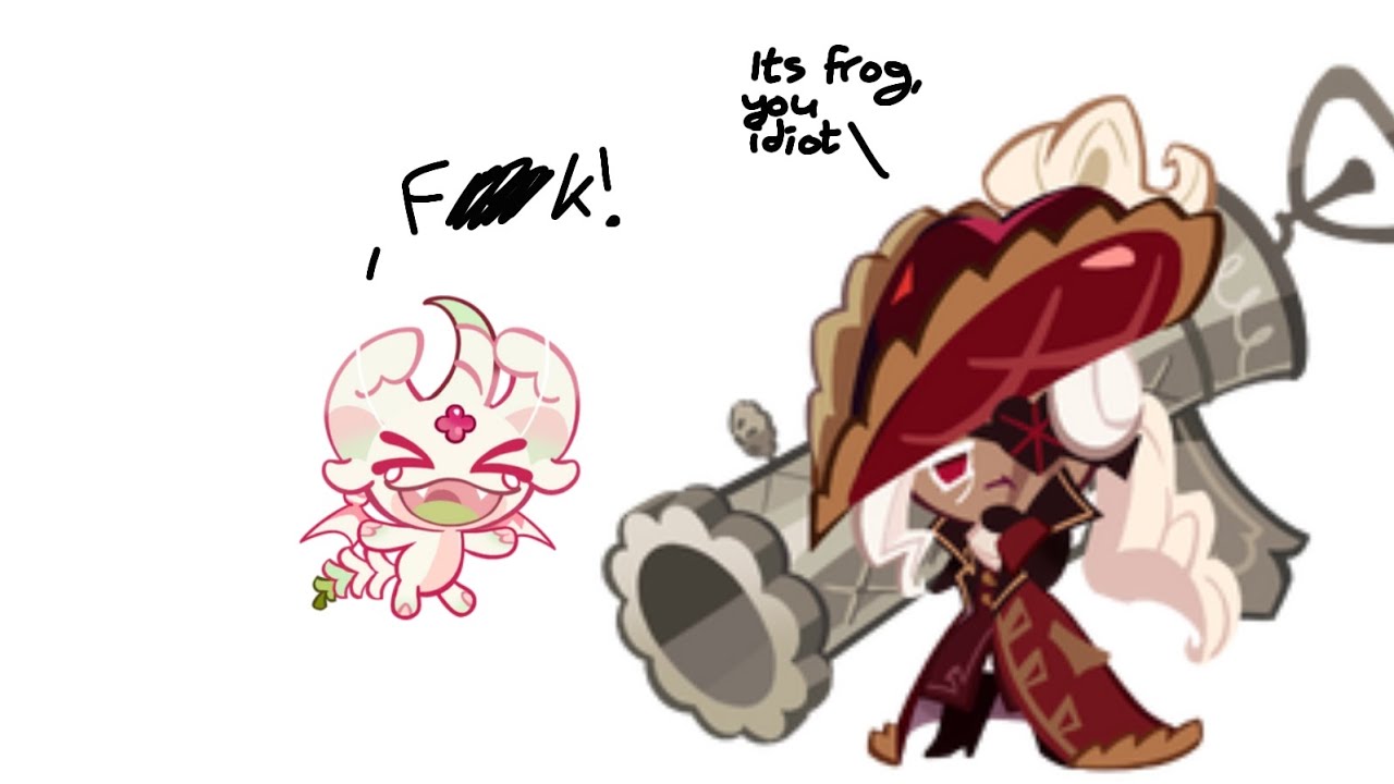 Snapdragon tries to say frog... | #crk #snapdragoncookie # ...