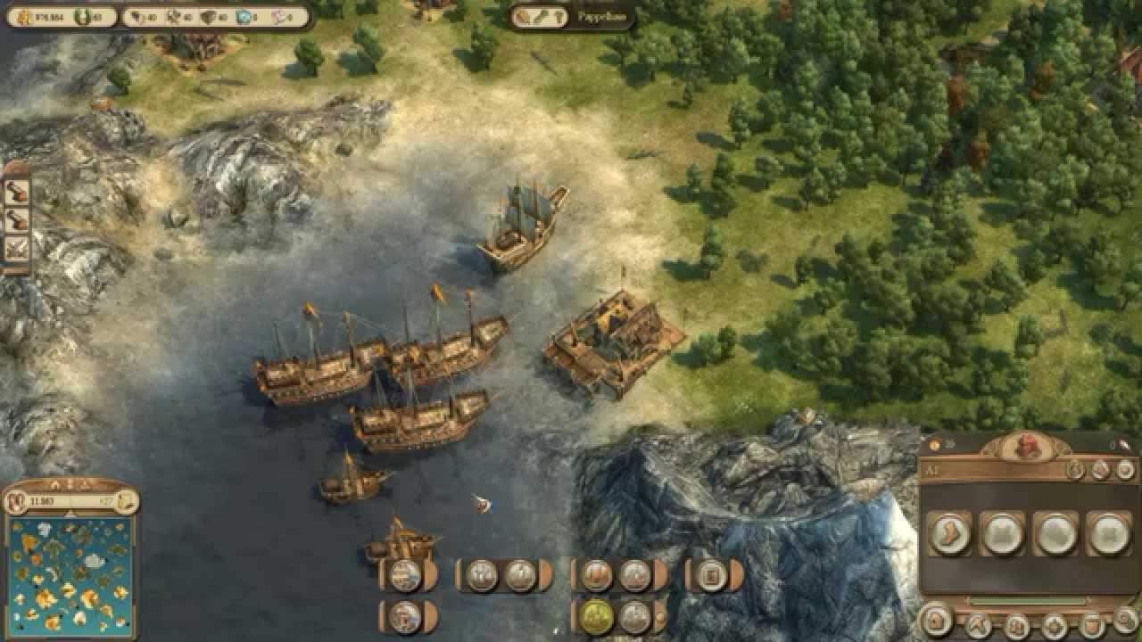 Anno 1404 Gameplay - Complete War against Guy Forcas [Medium|HD] - YouTube