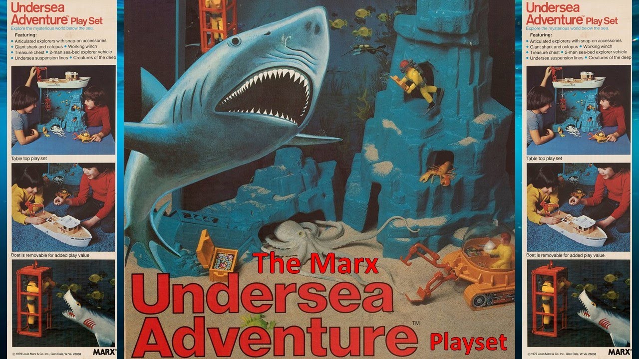 The Marx Undersea Adventure Playset: The Toys Aquatic Part 4 - YouTube