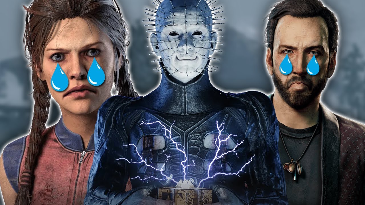 PINHEAD MAKES SURVIVORS CRY in DEAD BY DAYLIGHT - YouTube