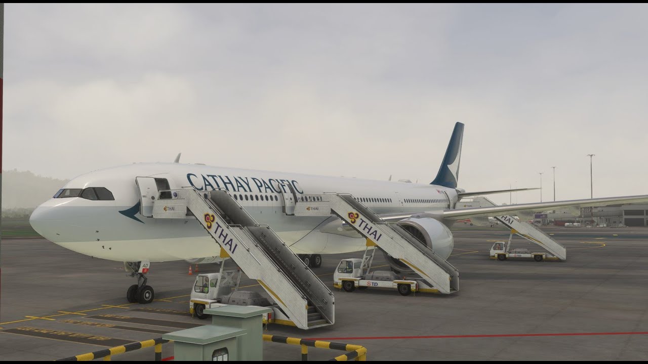 MSFS LIVE | Cathay Pacific | CX 770 | Phuket (HKT) Hong Kong (HKG ...