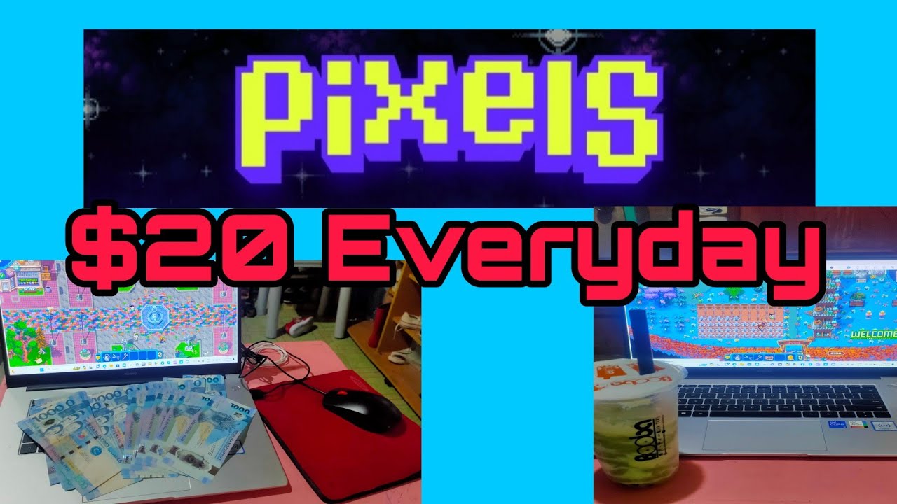 $PIXEL @pixels_online DAY 75 daily Routine/WATERMINT HARVEST/ 3RD ...