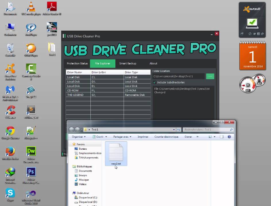 USB Drive Cleaner Pro By Vb.net - YouTube