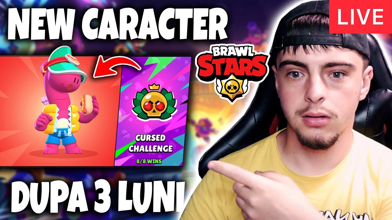 🔴M-AM INTORS CU UN NOU CARACTER | BRAWL STARS ROMANIA - YouTube
