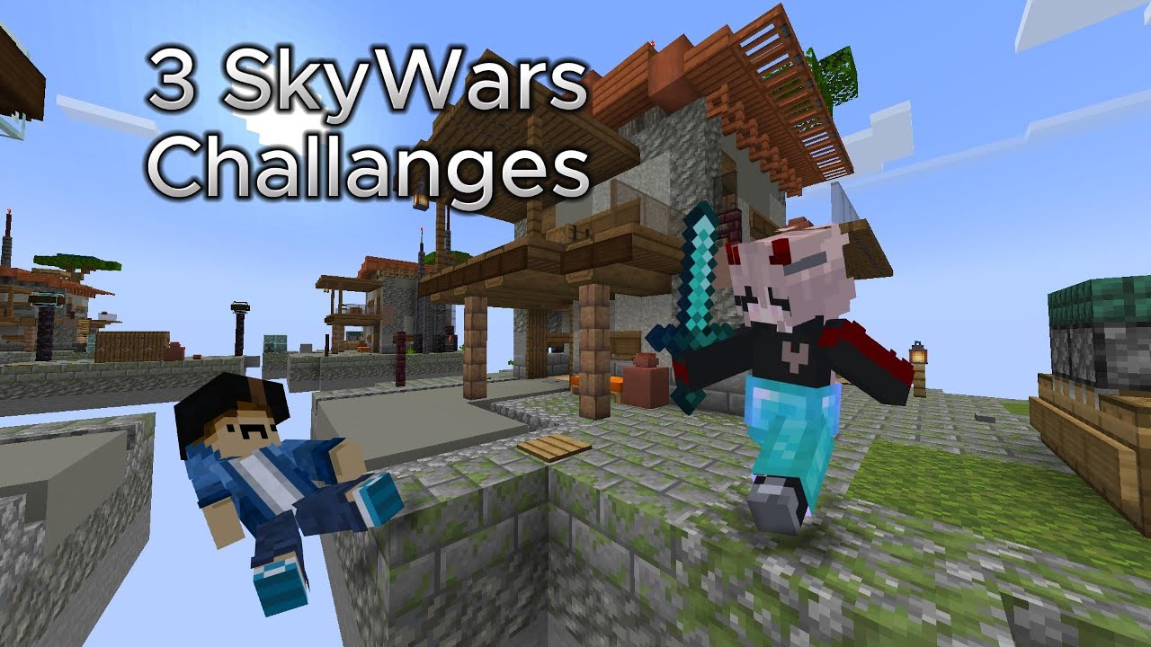 3 Skywars Challenges - YouTube