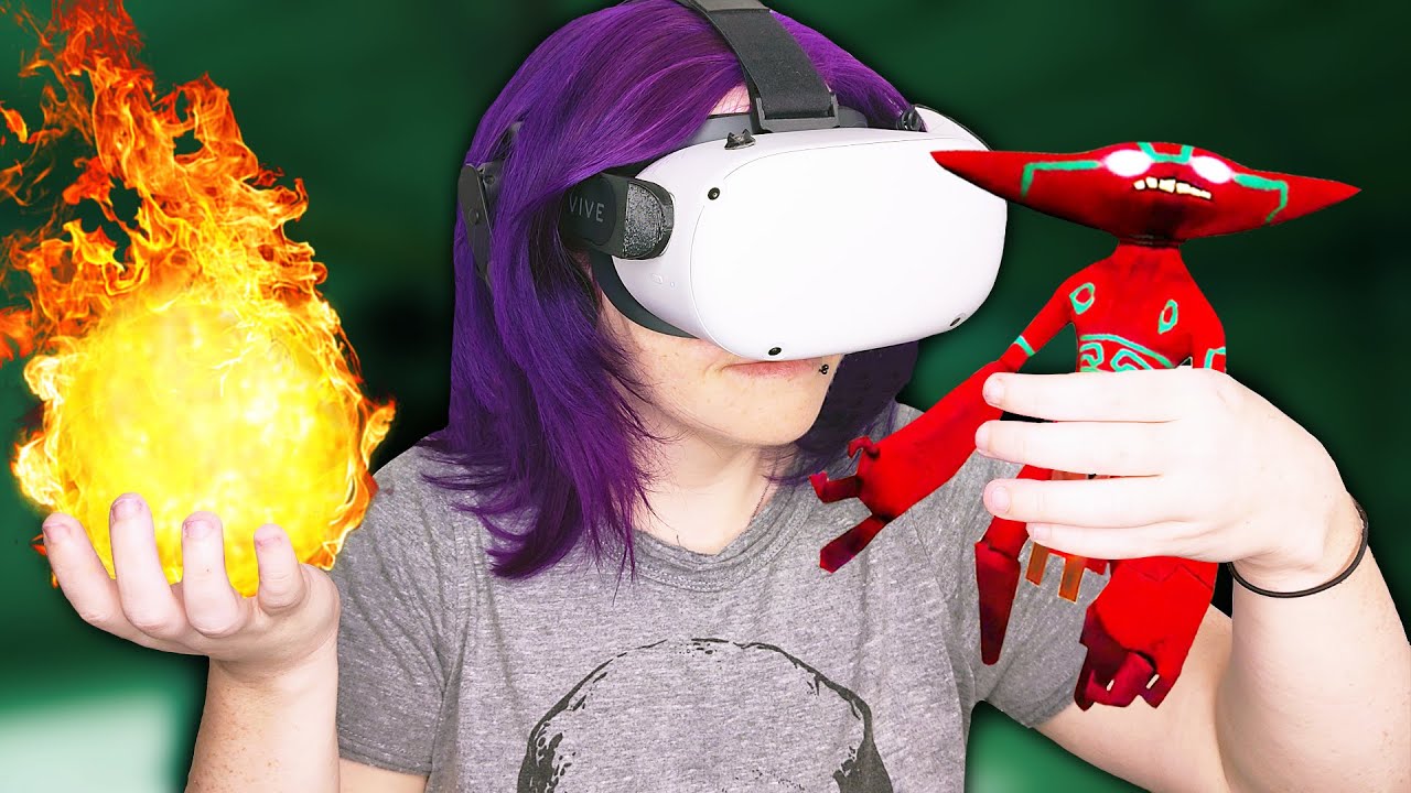 I Became a Powerful GOD and Mastered The Elements With My Hands in Tiny Castles VR! - YouTube