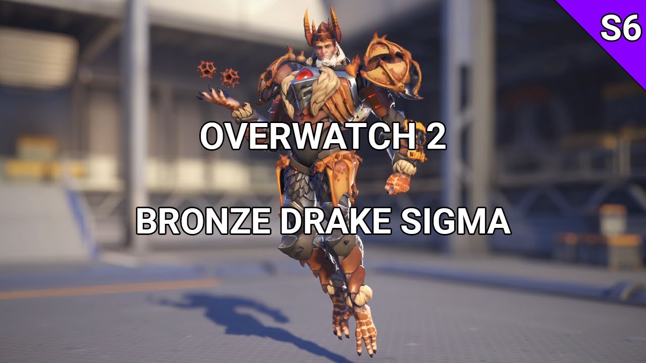 Overwatch 2 Bronze Drake Sigma Season 6 Legendary Dragon Shop Skin OW2 ...