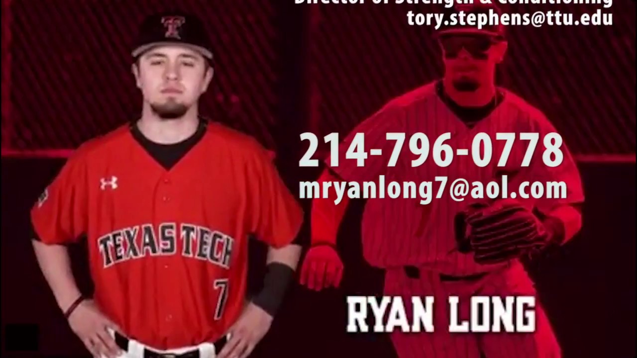 Ryan Long - Texas Tech Baseball - YouTube
