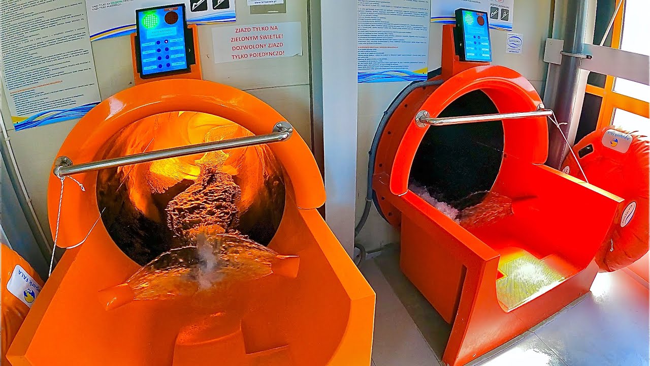 Multimedia Water Slide at Fala Aquapark (Sound Effect: Disco) - YouTube