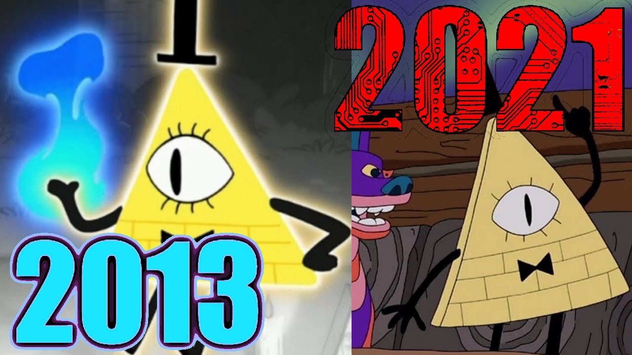 Bill Cipher in 2013 vs. 2021 - YouTube