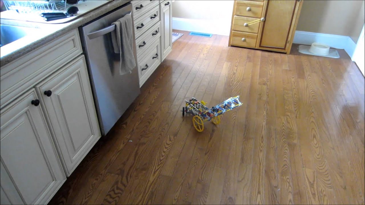 Knex Rubber Band robot v1 - YouTube