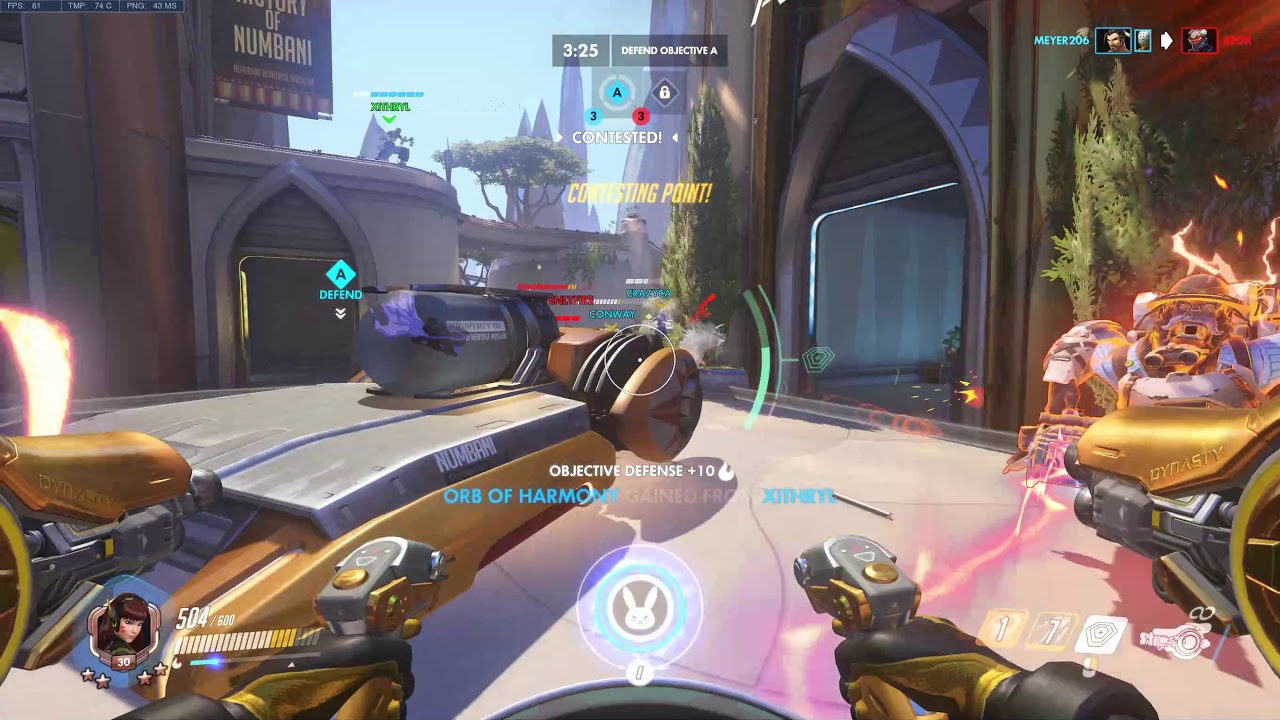 qp Ray Overwatch 03 13 2018 20 07 29 225 DVR - YouTube