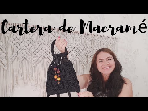 Cartera de macrame paso a paso, macrame en español - YouTube