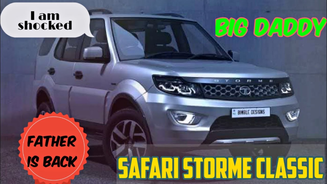 Safari Storme CLASSIC rendered देखिए क्या है खास 🔥🔥🔥👍@tatasafari - YouTube