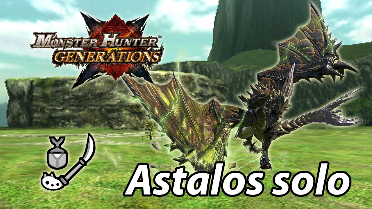 MHGen Highrank Astalos solo (Guild Insect Glaive) - 3'47 - YouTube
