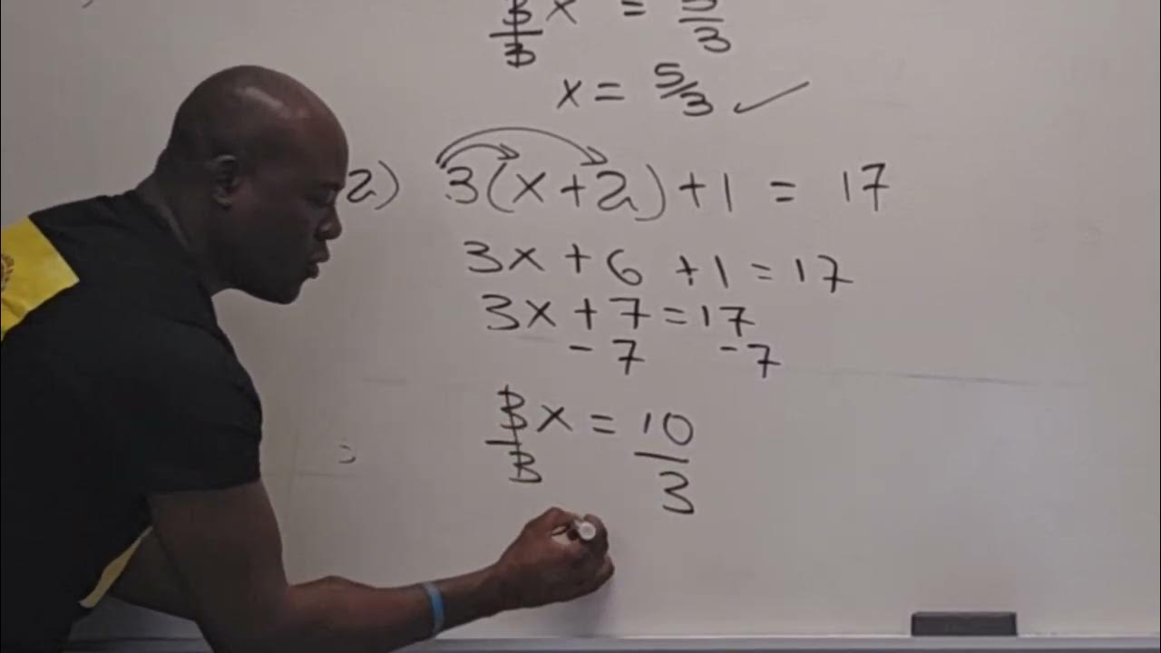Solving Simple Equations algebra 1, csec maths cxc maths #maths # ...