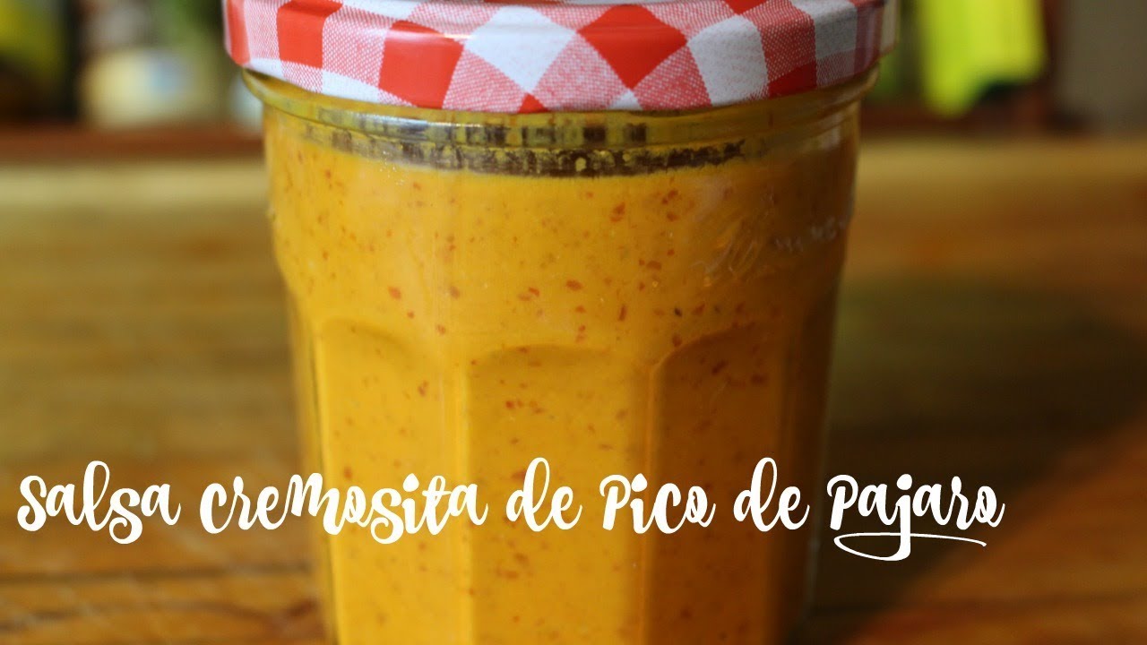 Salsa Cremosita de Pico de Pajaro|Marilyn Miles - YouTube