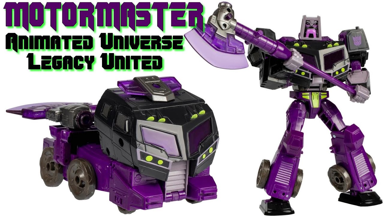 Transformers Tuesday! Motormaster [Legacy United: Animated Universe ...