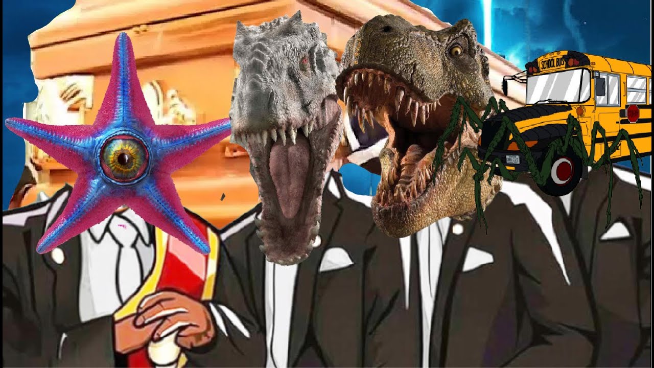STARRO & INDOMINUS REX & T REX & SCP 2086 (MONSTER COVER) - Coffin ...