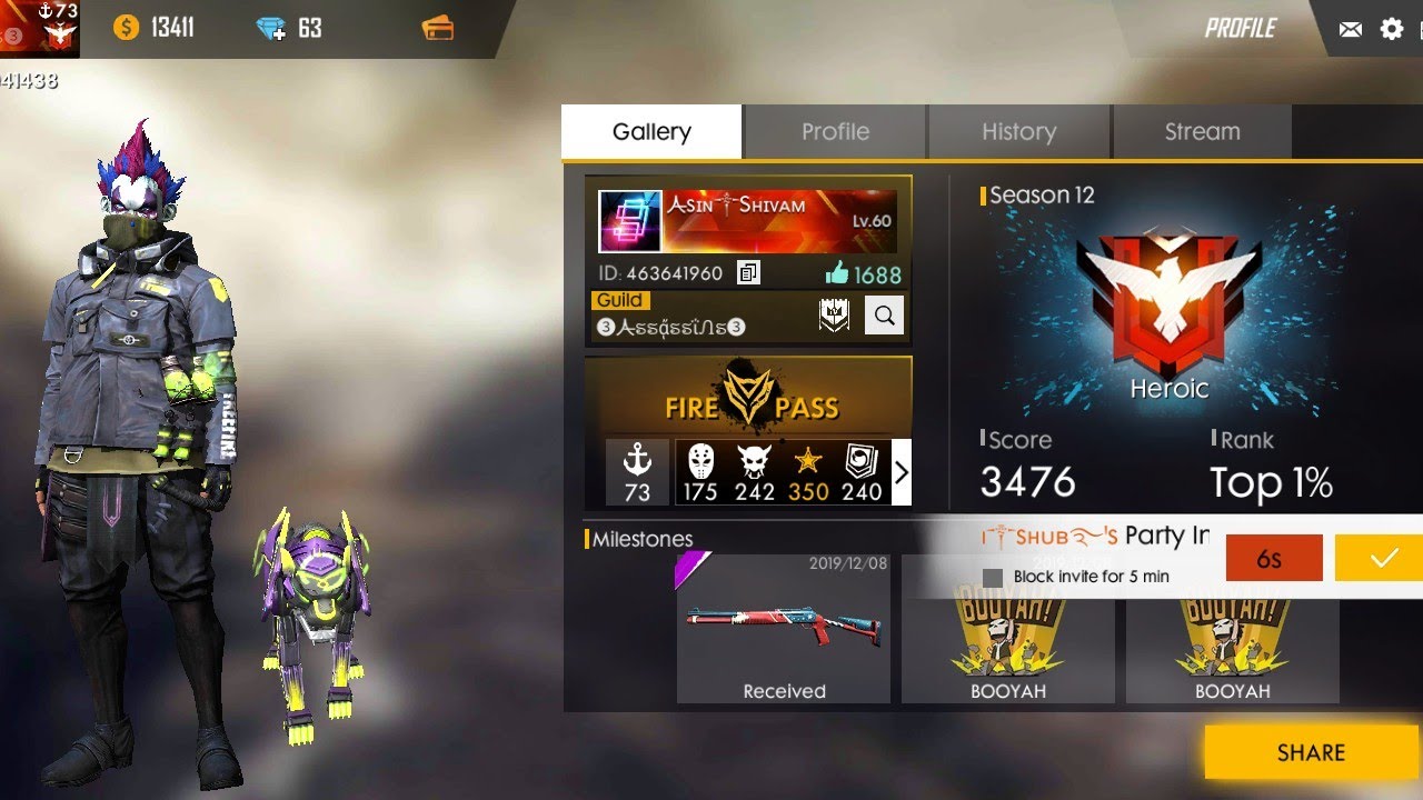 Rank Push For Grandmaster | Ranked Gameplay | Garena Free Fire - YouTube