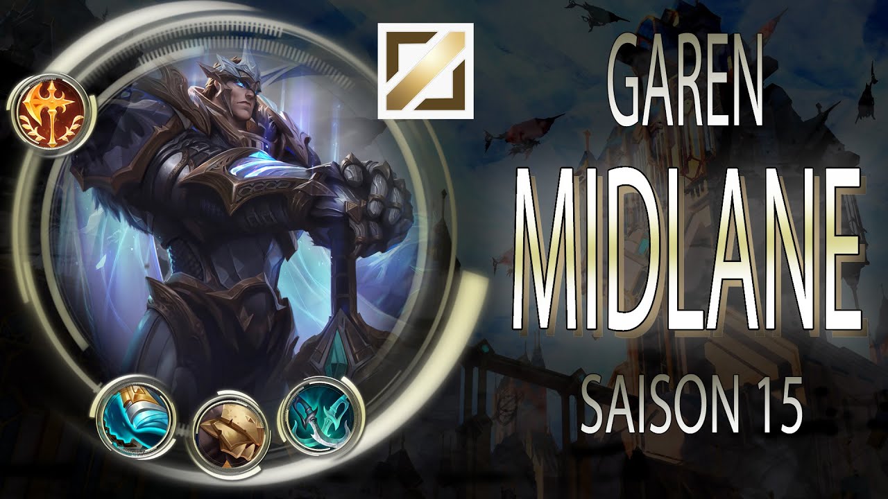COMMENT CARRY AVEC GAREN MID ! Garen vs K'santé - YouTube