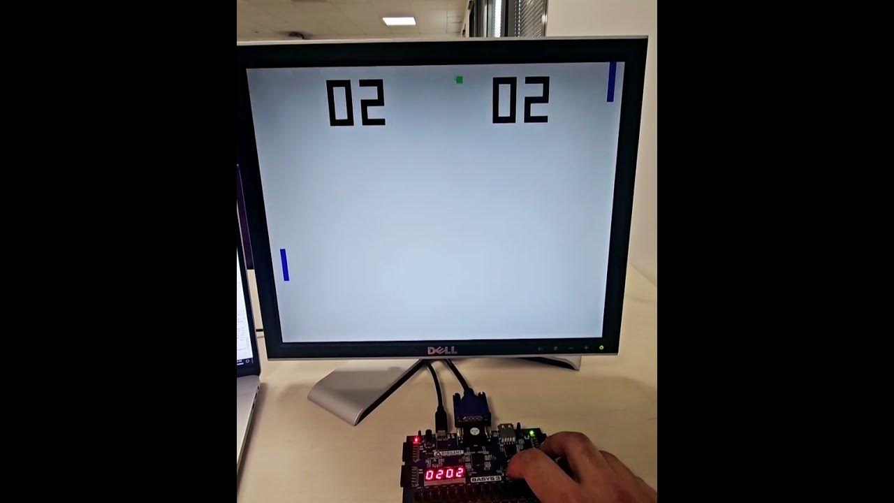 FPGA-Based Pong Game - YouTube