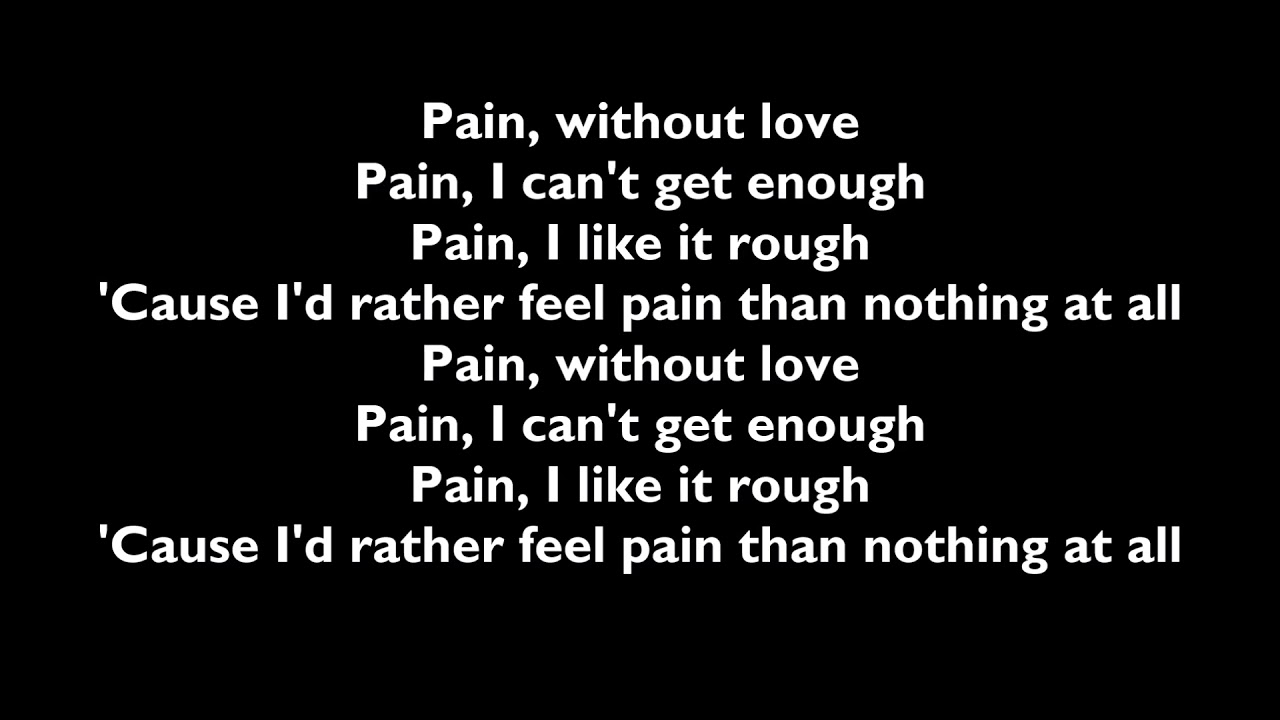 Three Days Grace - Pain - With Lyrics - 1080p - YouTube