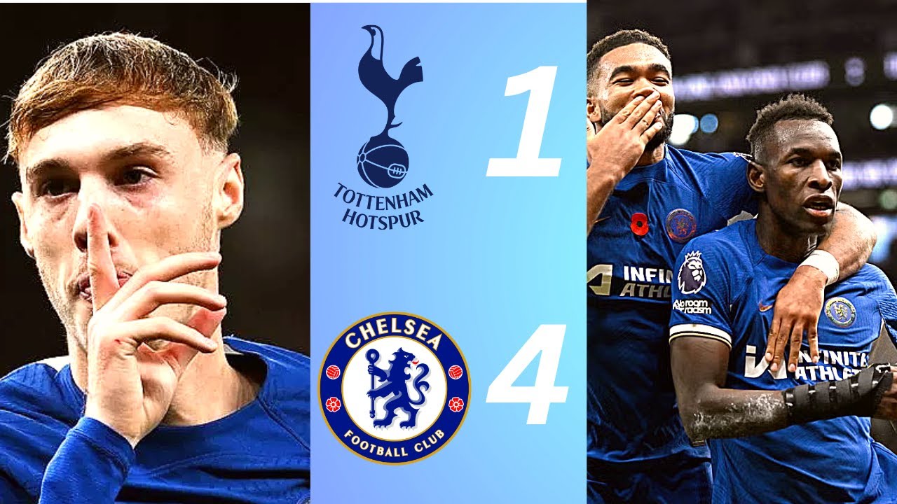 Chelsea SENSATIONAL!! Tottenham 1-4 Chelsea Post Match Highlights - YouTube