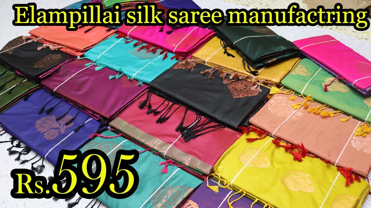 Yamini Sarees Elampillai | Newyear offer | Bridal Srees | Elampillai Sarees |Copper Zari | New ...