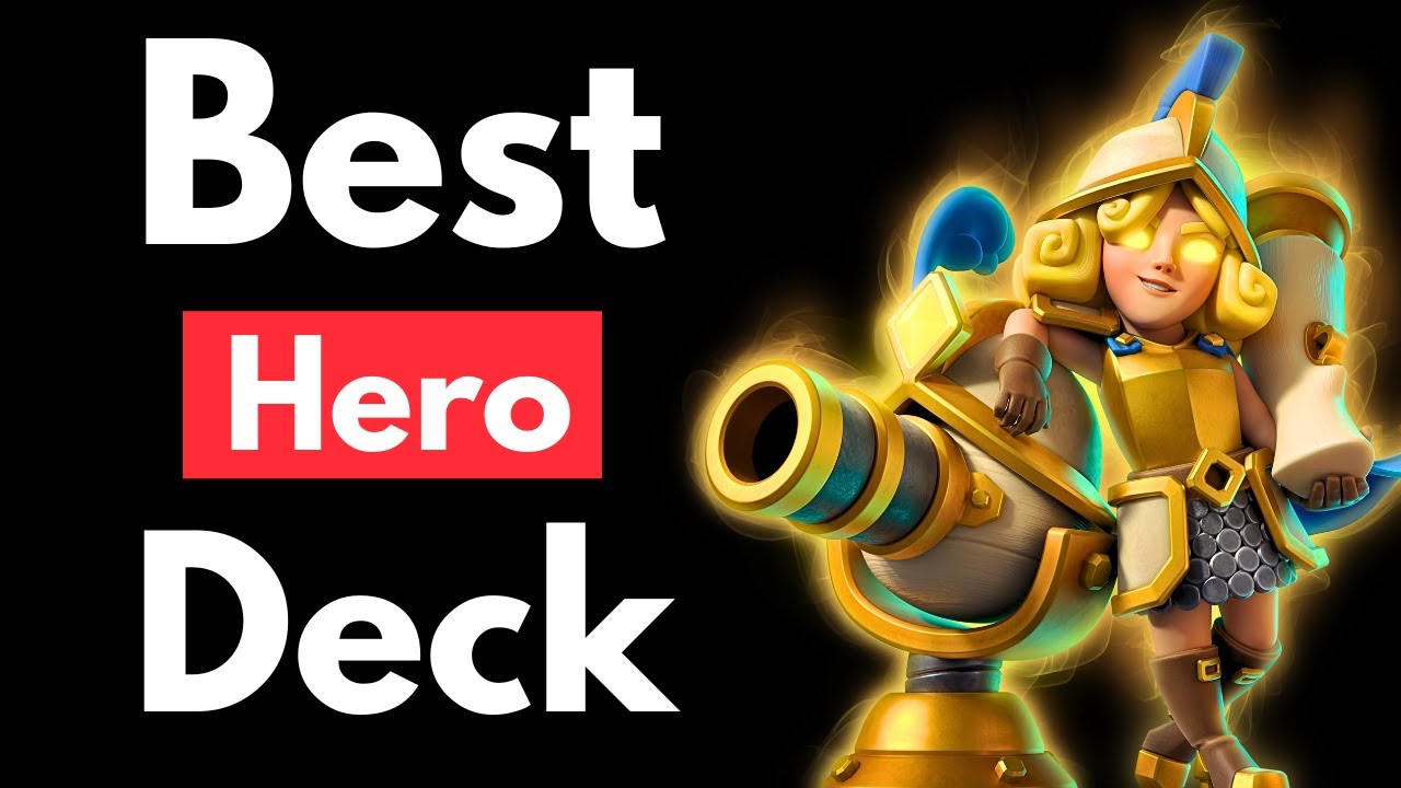 The BEST Hero Deck In Clash Royale! - YouTube